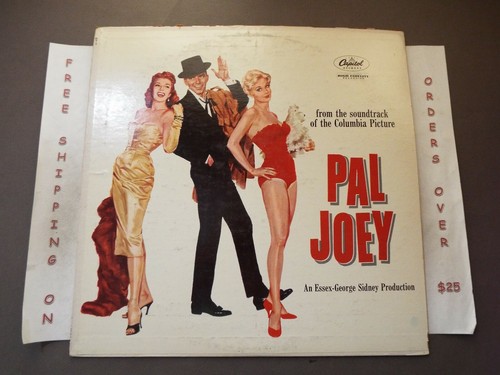 PAL JOEY orig 1957 SOUNDTRACK GRAY LABEL LP FRANK SINATRA RITA HAYWORTH ...