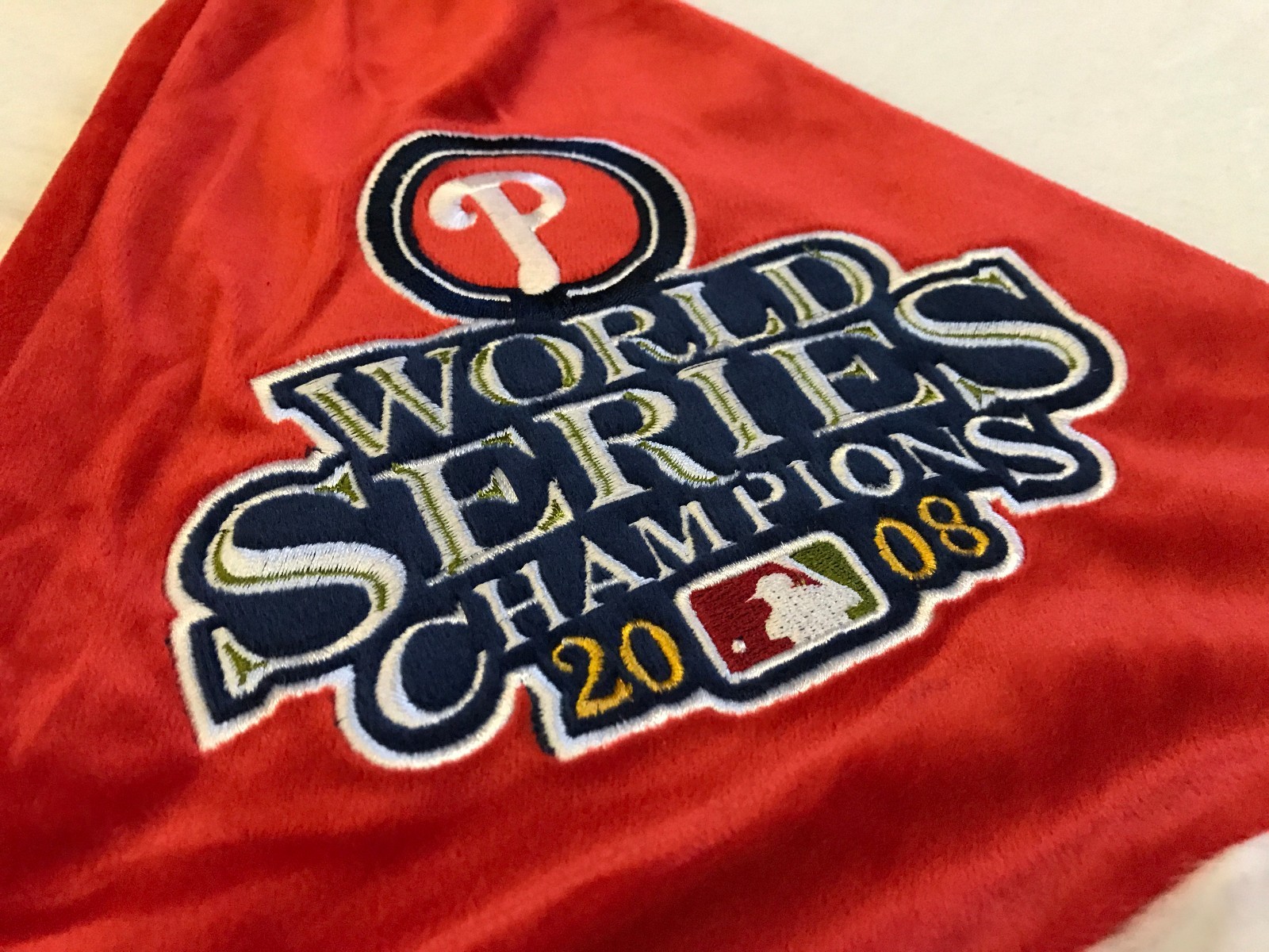 NEW 2008 MLB WORLD SERIES CHAMPIONS PHILADELPHIA PHILLIES CHRISTMAS ...