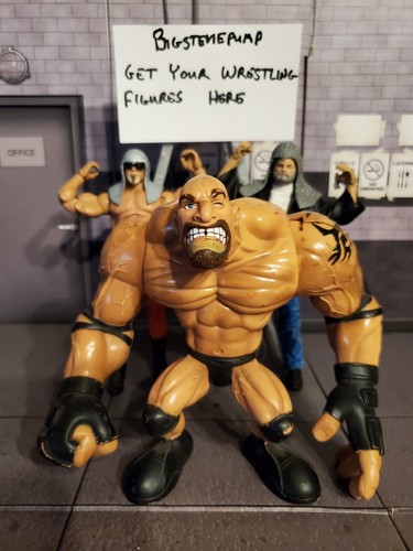 Goldberg 2000 WCW NWO Toy Biz Gross out Wresting Action figure WWF WWE ...