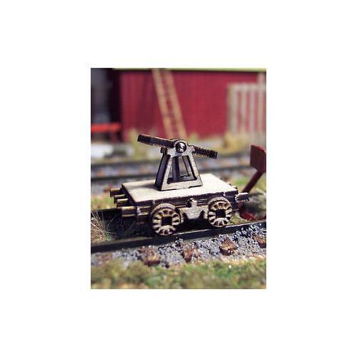 Osborn Model Kits 1107 HO Scale Railroad Hand Car (Pack of 2) | eBay