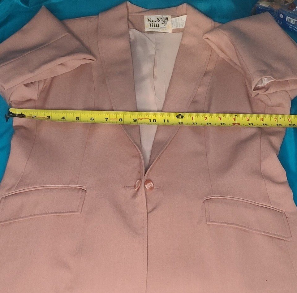 Ladies Reed Hill Rose Gold Woolblend Saddleseat Day Coat 16 | eBay