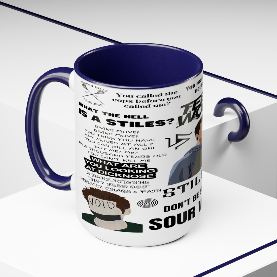 Stiles Famous Quotes Gift for Fan of TW Two Tone Coffee Mug 15oz | eBay