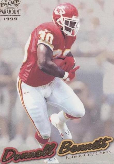 1999 Pacific Paramount - Donnell Bennett #115 Gold for sale online | eBay
