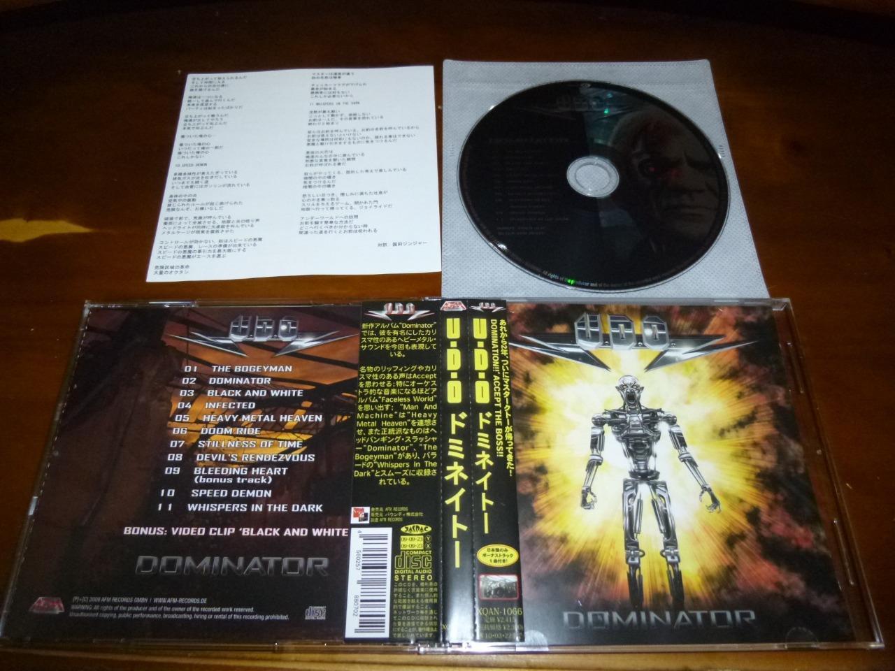 U.D.O. / Dominator JAPAN+1 UDO XQAN-1066 B6 | eBay