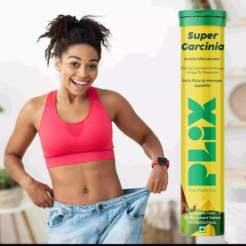PLIX - THE PLANT FIX Garcinia Cambogia (15 Effervescent Tablets) Weight ...