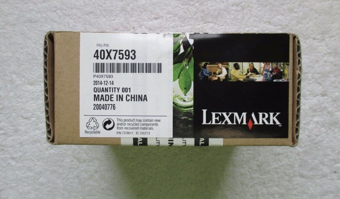 SEALED Lexmark 40X7593 Pick Roller MS811 MX711 FREE SHIPPING LOT OF 3 ...