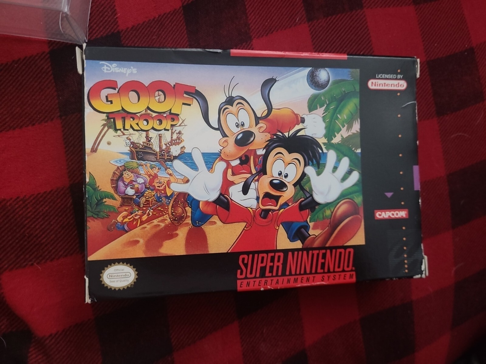 Disney's Goof Troop (Super Nintendo SNES, 1993) Complete CIB w/ Manual ...