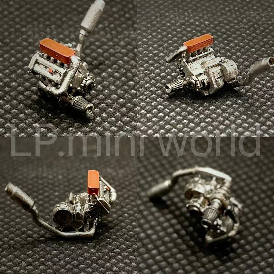 3D PRINT 1/64 Car Automobile engine fit 1:64 car street stand | eBay