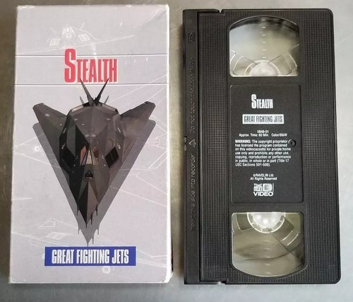 Great Fighting Jets - VHS - Stealth Bomber Fighter - Time Life Video ...