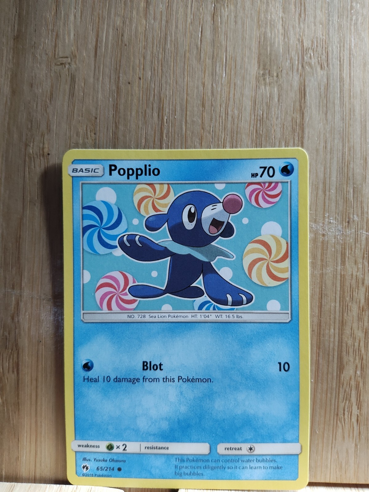 POPPLIO 🏆 65/214 Lost Thunder Common Pokemon Card🏆 | eBay