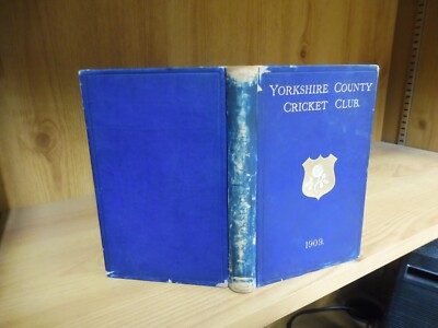 Yorkshire CCC Yearbook 1909 Leatherbound | eBay