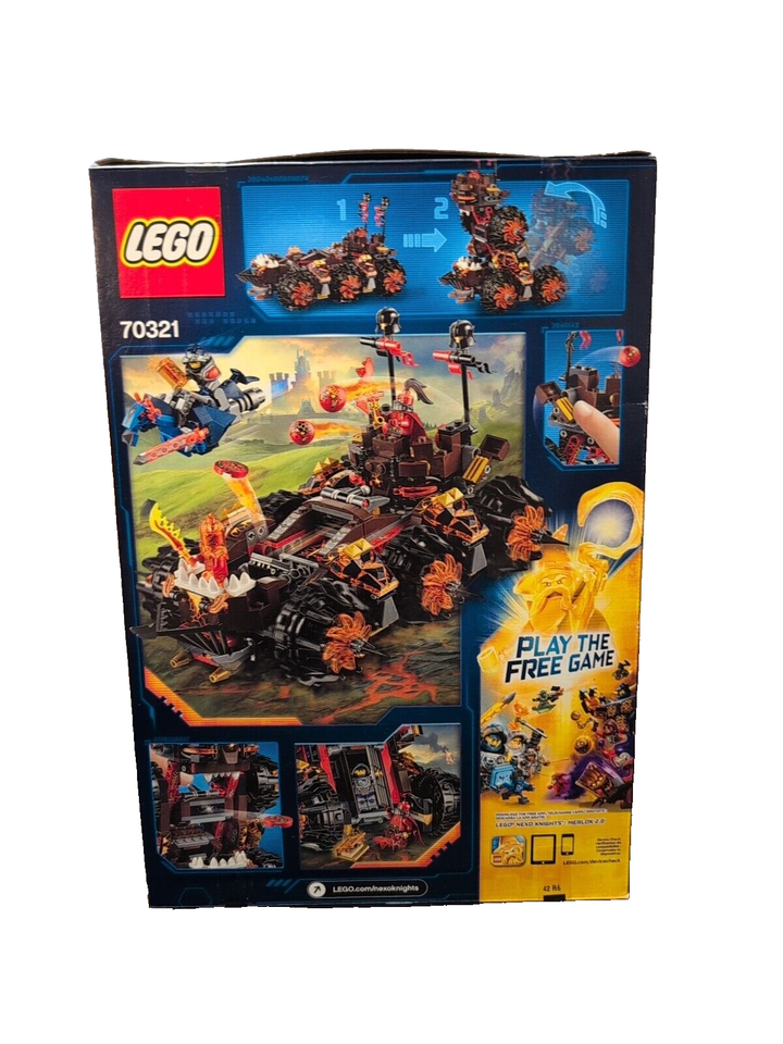 LEGO Nexo Knights 70321 - General Magmar's Siege Machine of Doom - NEW ...