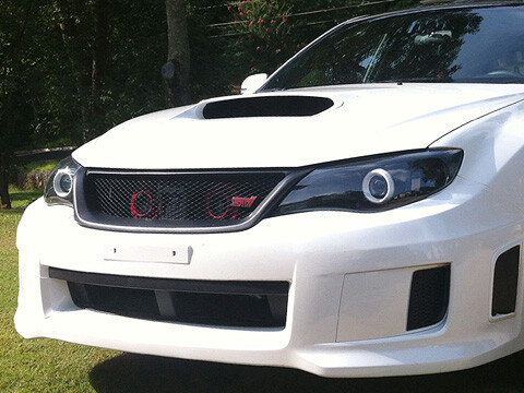 JDM Mesh Grill Grille Fits Subaru Impreza 11-14 2011-2014 WRX STI Front ...