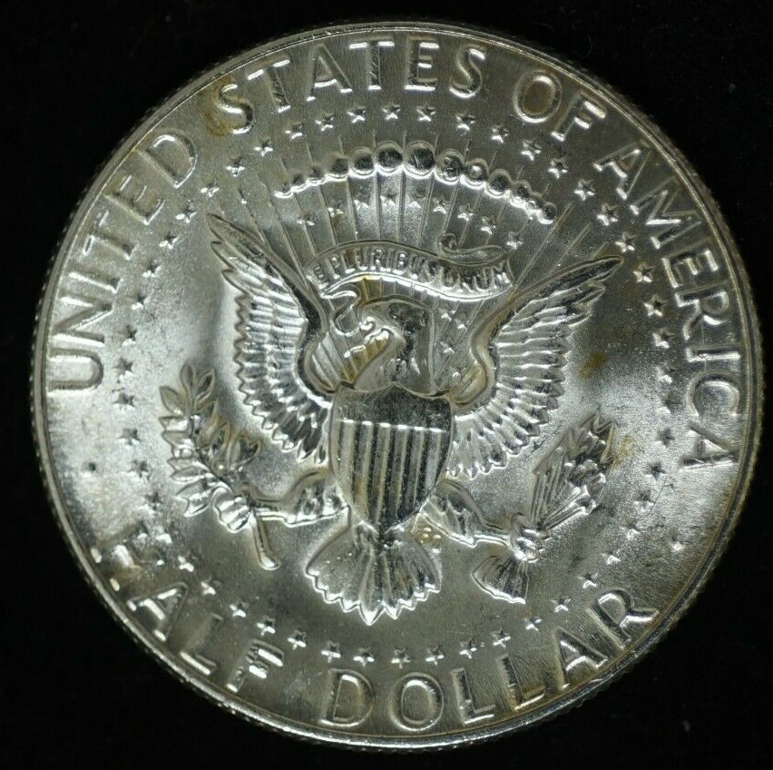 1969 D - KENNEDY HALF DOLLAR - SILVER - BU CONDITION COIN | eBay