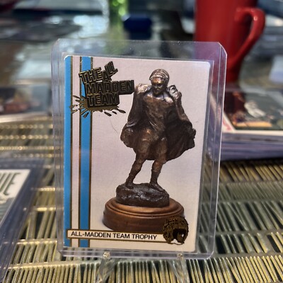 1990 ActionPacked -"All Madden Team Trophy" - Football Card # 58 John ...