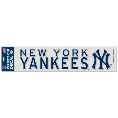 New York Yankees 4" x 17" Perfect Cut Decal [NEW] MLB Auto Sticker Car ...