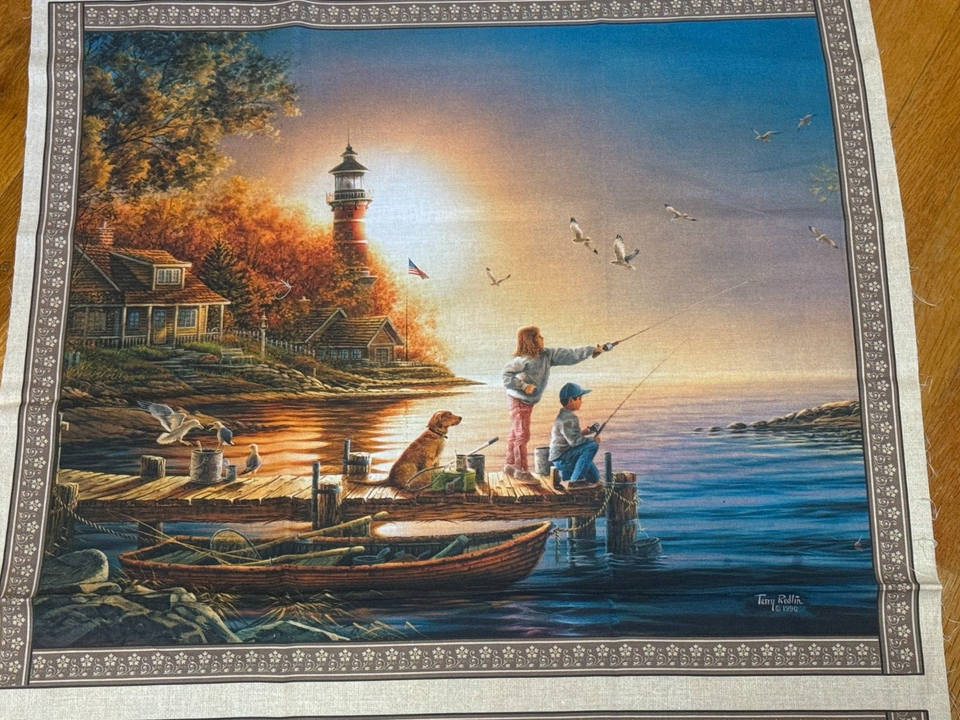 Terry Redlin Wild Wings - Seasons cotton Fabric Panel Benartex | eBay