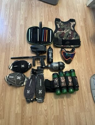 Paintball Equipment Set Includes All Items in Pictures | eBay