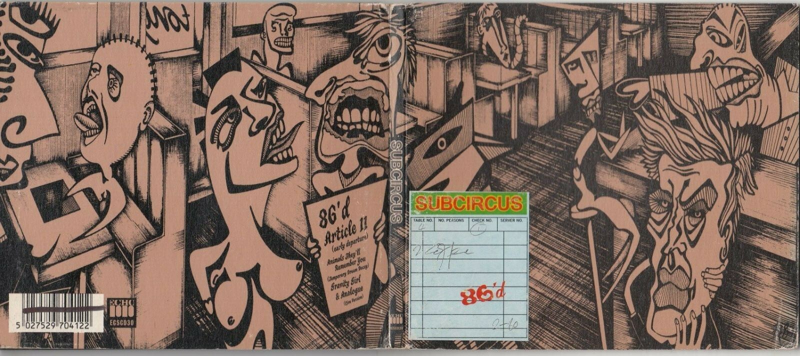 Subcircus - 86'd CD 1996 | eBay