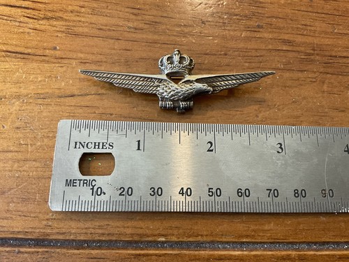 ORIGINAL WWII ITALIAN PILOT WINGS BADGE BY GENNERINO MILANO | eBay