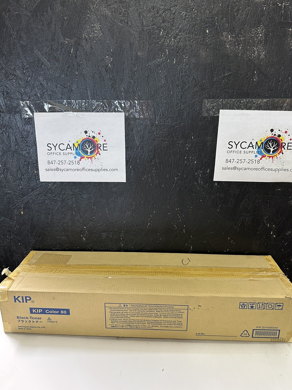 KIP Color 80 Kc80 Z074590040 2-pack OEM Black Toner for sale online | eBay