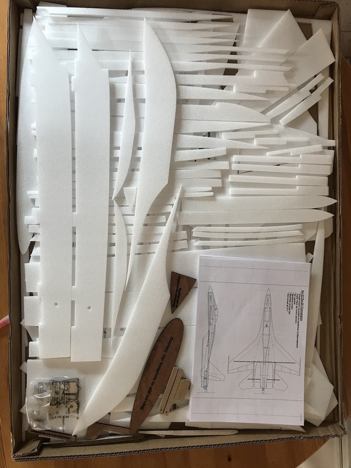 Rc Su-37 Foam Plane Kit | eBay UK