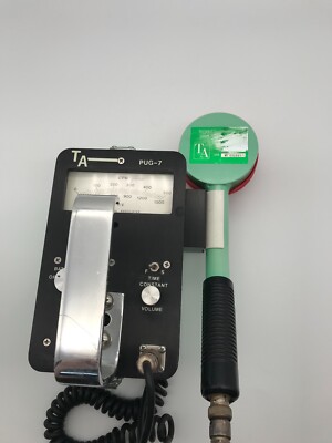 Technical Associates Pug-7 Rad. Survey Meter Analog + P15 Pancake G-M ...