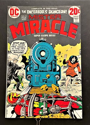 DC Comics "Mister Miracle" # 13 April./1973 - High Grade- | eBay
