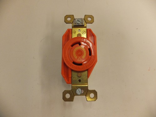 HUBBELL IG2610A (IG 2610a 2610) Receptacle Isolated Ground Twist Lock ...
