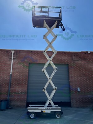 Lift-A-Loft SP24-7.5 Work Platform Scissor Lift 750 Lbs Capacity 23 Ft ...