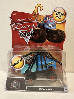 New 2010 Disney Cars Toon Rasta Mater #24 Deluxe Monster Truck Mater | eBay