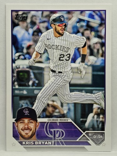 2023 Topps Series 1 Base Kris Bryant Colorado Rockies | eBay