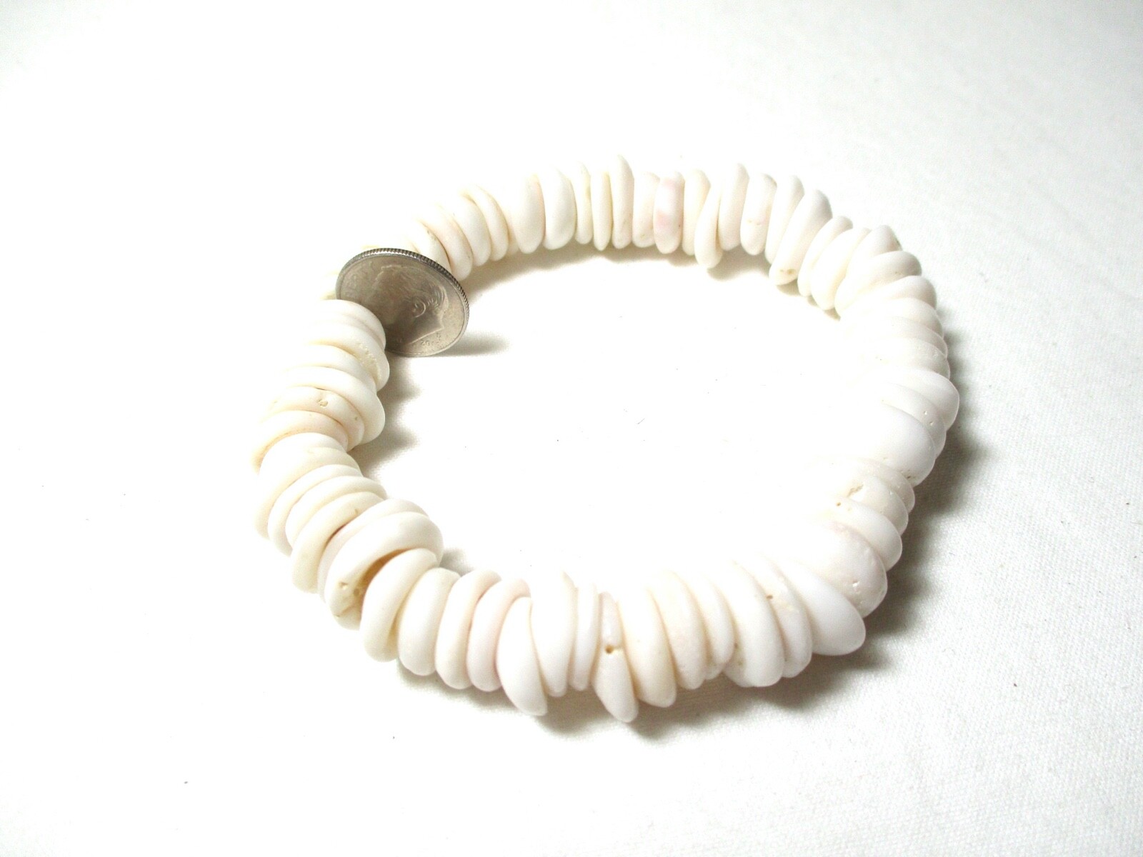 Vintage Puka Shell Bracelet Stretch 60 Grams 9 " A6 | eBay