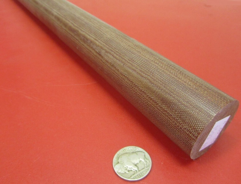 Phenolic Micarta CE Canvas Rods 1.50 (1 1/2") Diameter x 48" Long | eBay