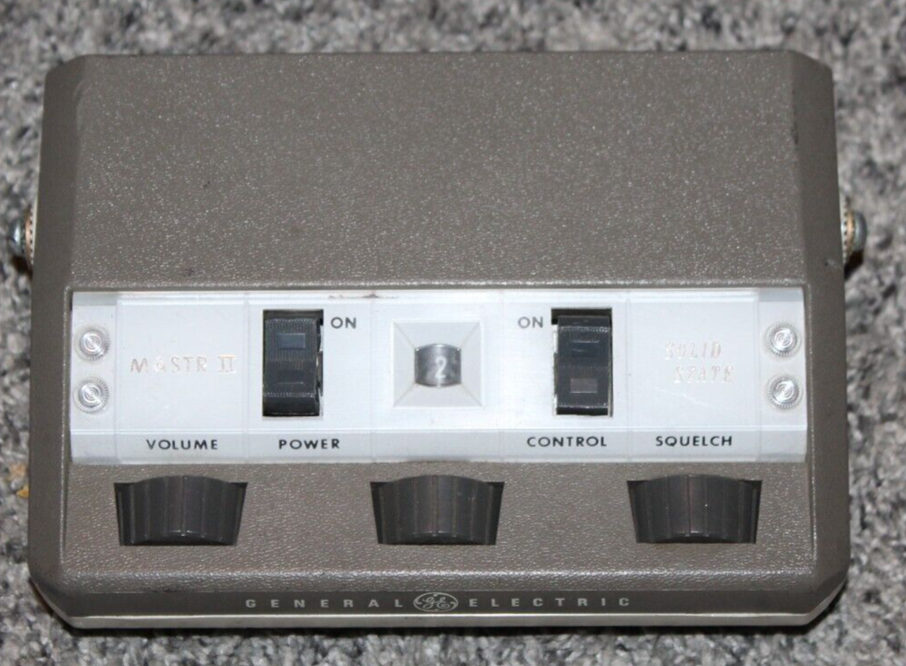 USED GE MASTR II RADIO Control Head | eBay
