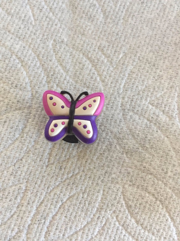 BUTTERFLY JIBBITZ BUTTERFLY SHOE CHARMS FITS CROCS BUTTERFLY CLOG ...