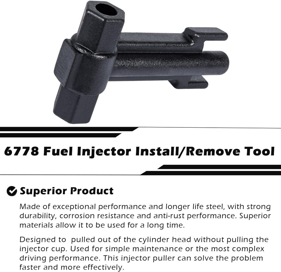 6778 Injector Puller for GM Duramax 6.6L Engine OTC 6778 / Kent Moore J ...