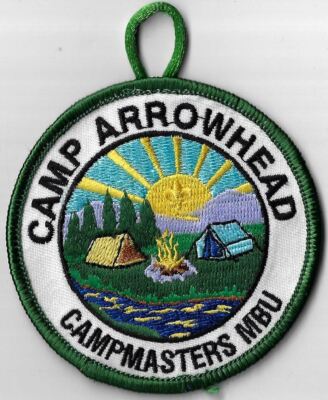 Camp Arrowhead Campmasters MBU GRN Bdr. [X-1544] | eBay