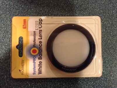 PROMASTER SYSTEMPRO WHITE BALANCE LENS CAP / 67MM | eBay