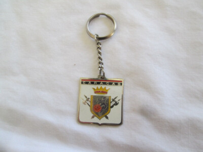 Vintage Caracas Venezuela Coat of Arms Keychain Fob | eBay