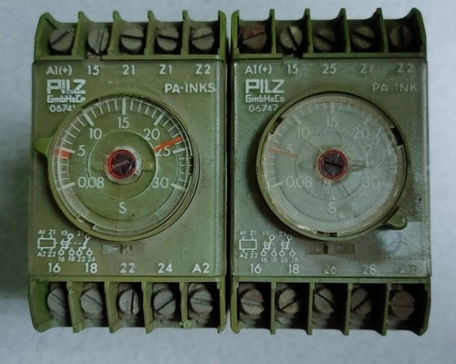 PILZ PA-1NK PA-1NKS RELAY TIMER 230 VAC 3.5VA WOW!! | eBay