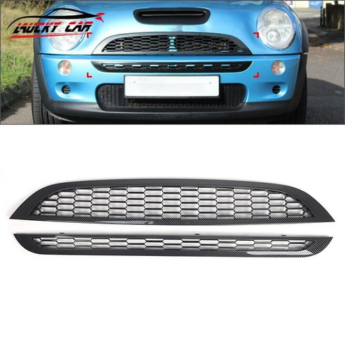 ABS Front Bumper Grille Mesh Grill For BMW Mini Cooper S R50 R52 R53 ...