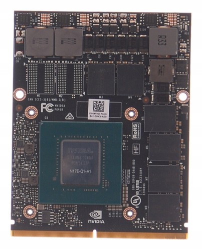 Carte graphique Nvidia Quadro P3000 6GB GDDR6 0NYM27 Dell PRECISION 17 ...