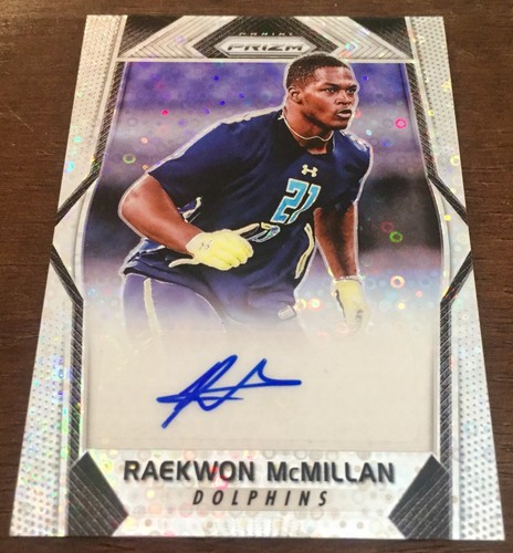 2017 Prizm Raekwon McMillan Autograph Retail Disco Ref RC SSP Ohio ...