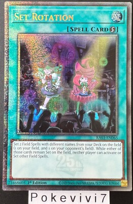 Carte YU-GI-OH! SET ROTATION RA03-EN065 QCSR NEUF | eBay