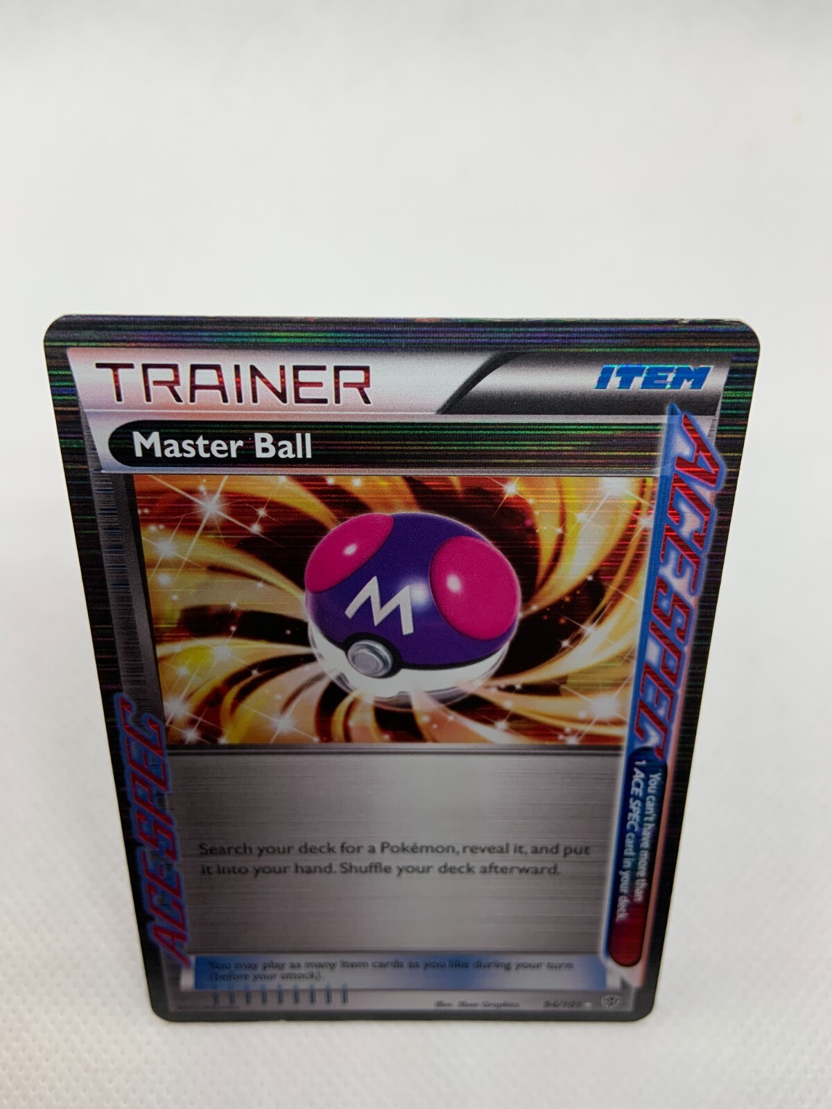 Master Ball Trainer 94/101 ACESPEC Pokemon TCG | eBay