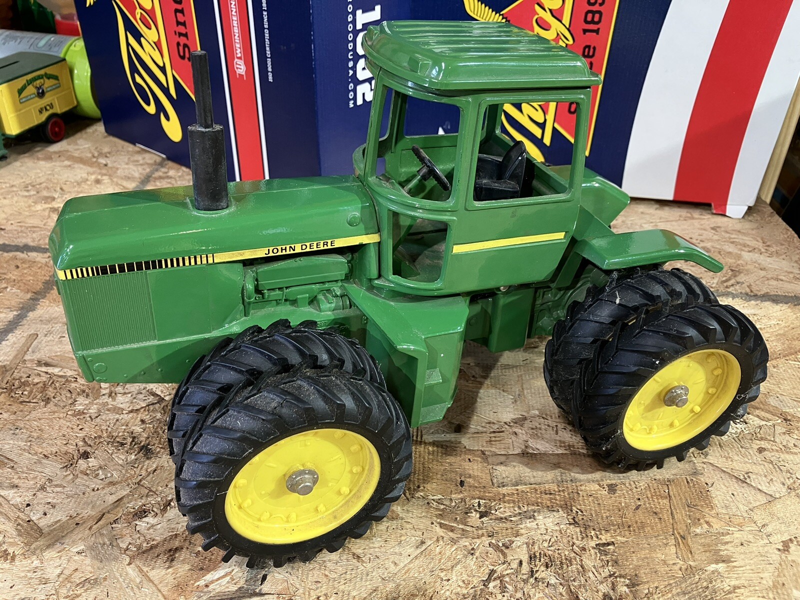 Vintage 1/16 John Deere Ertl 8430 4WD 8 Wheel Tractor Stk#597 | eBay