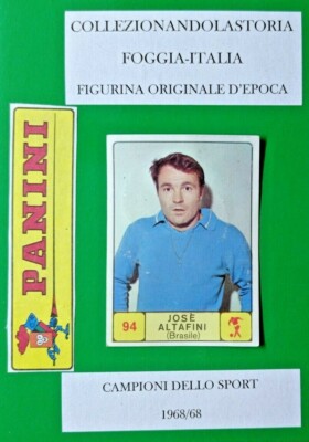 Jose' Altafini N.94 - Sport Champions 1968/69 - Rec. | eBay