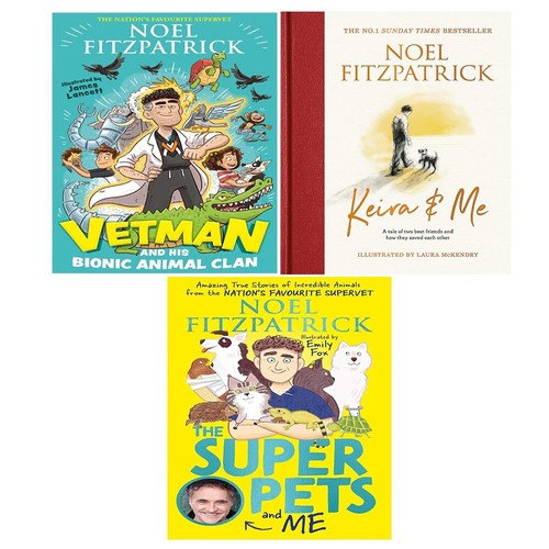 Professor Noel Fitzpatrick Collection 3 Books Set Keira and Me ...