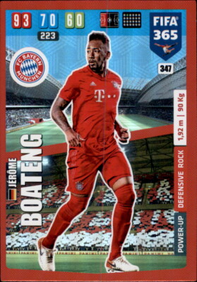 Panini Fifa 365 2020 Karten Cards 347 - Jerome Boateng - Defensive Rock ...
